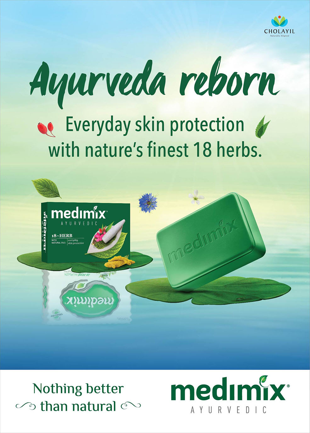 Medimix Print Ads - Cholayil